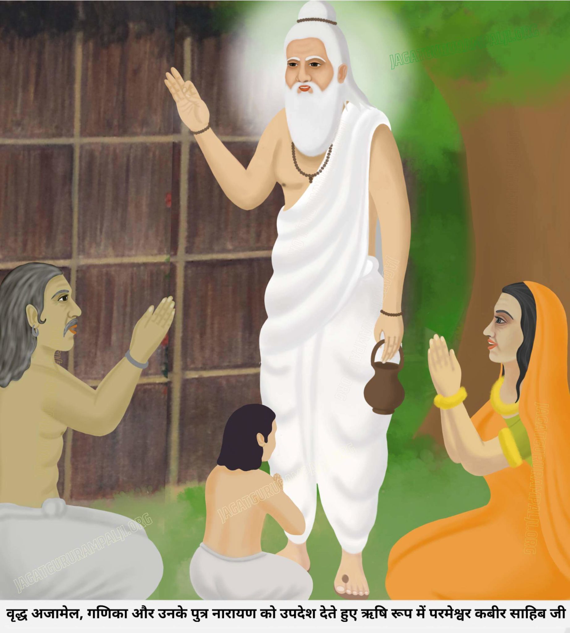 अजामेल की कथा (Ajamil Story): अजामिल और मैनका का उद्धार कबीर जी ने किया