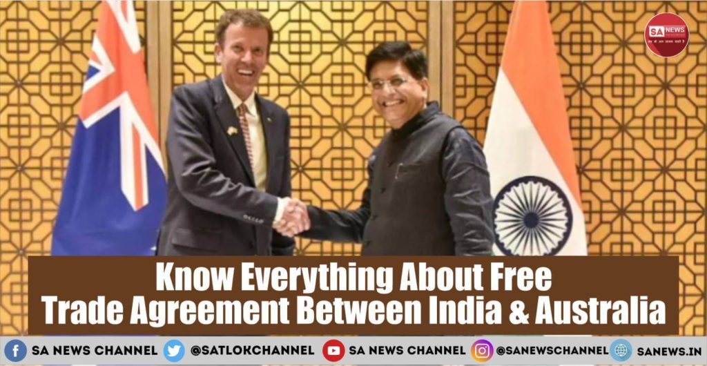 It's Just the Beginning of India Australia Free Trade Agreement