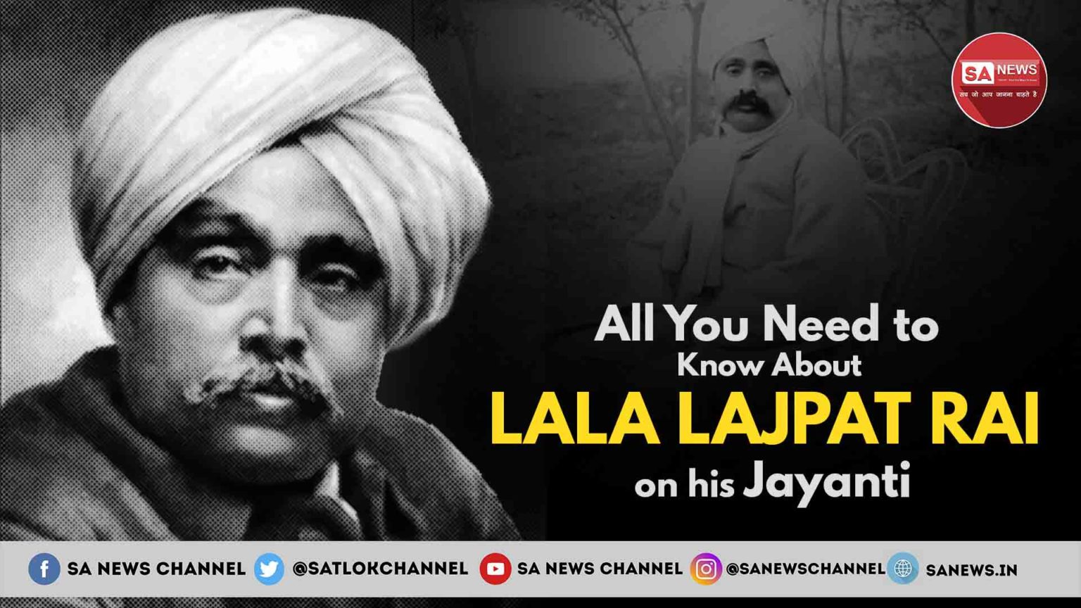 Lala Lajpat Rai Jayanti: Biography, Quotes, Essay, Speech, Death